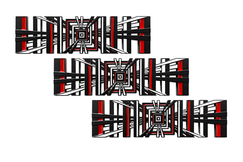 Plaid Trunk Emblem designed to fit Tesla Model S - T Sportline - Tesla ...